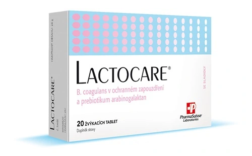 Lactocare probiotikum 20 tbl